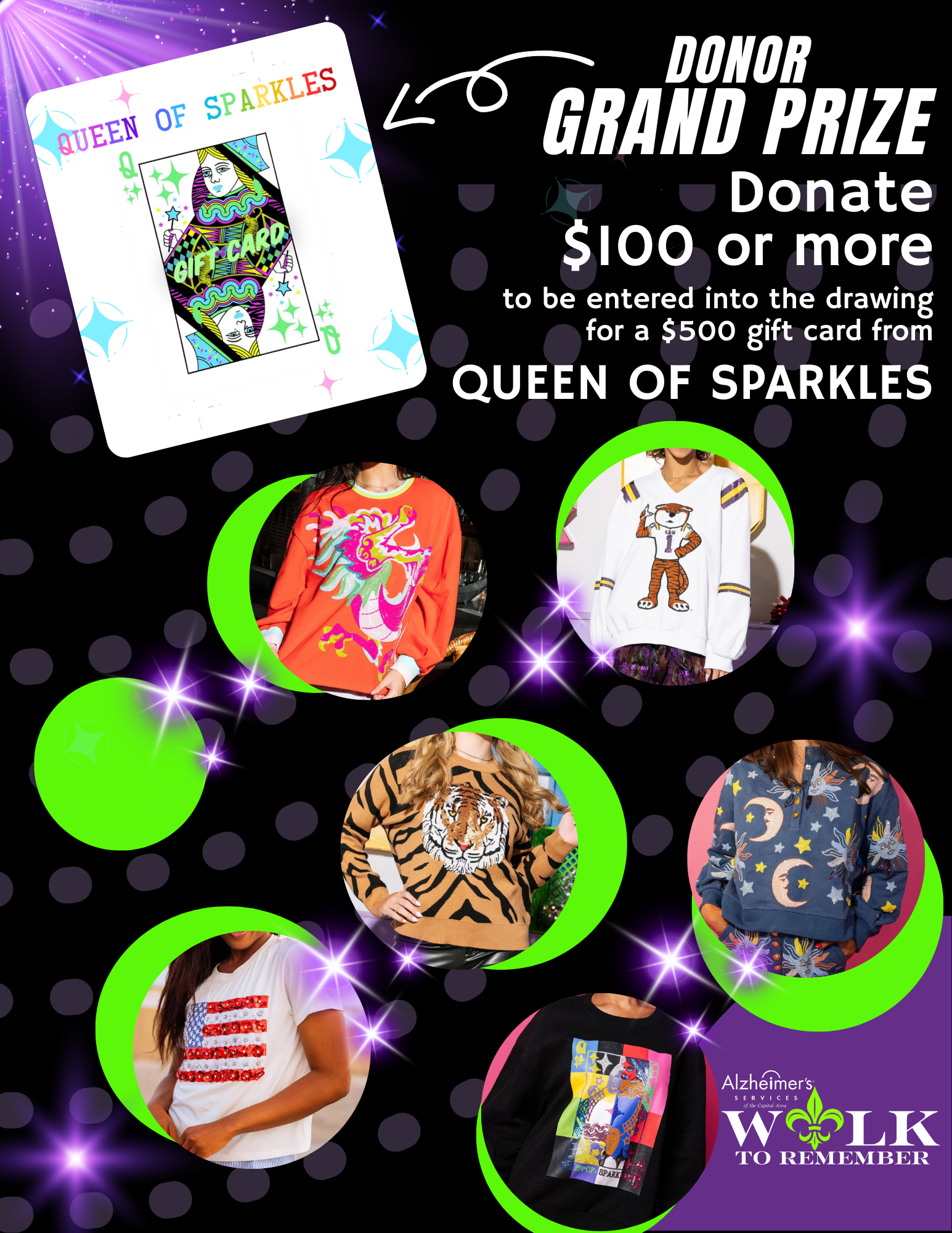 Walk Grand Prize and Incentives – Alzheimer's Services of The Capital Area